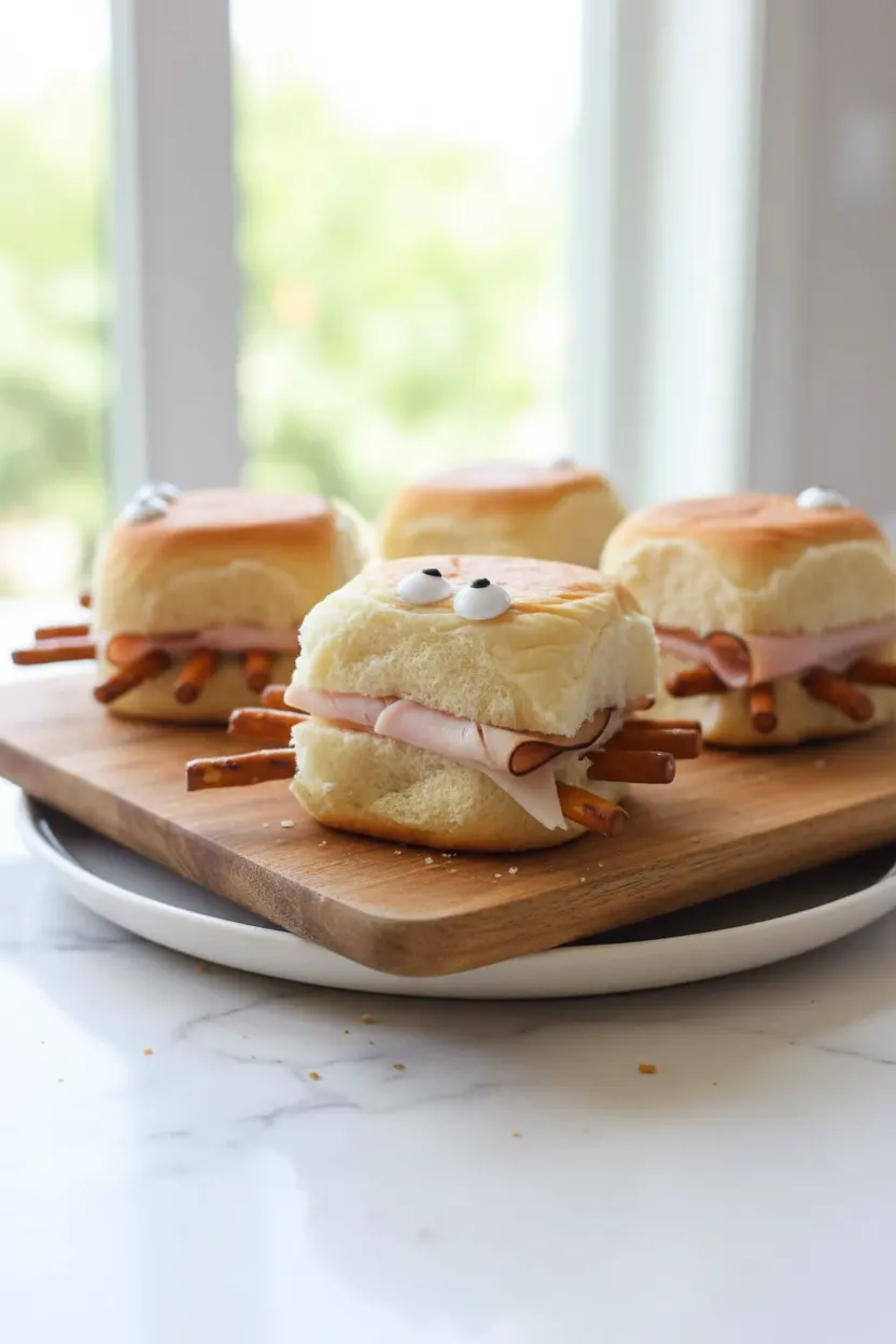 The Ultimate Halloween Sandwich Recipe (Easy & Fun Spiders!)