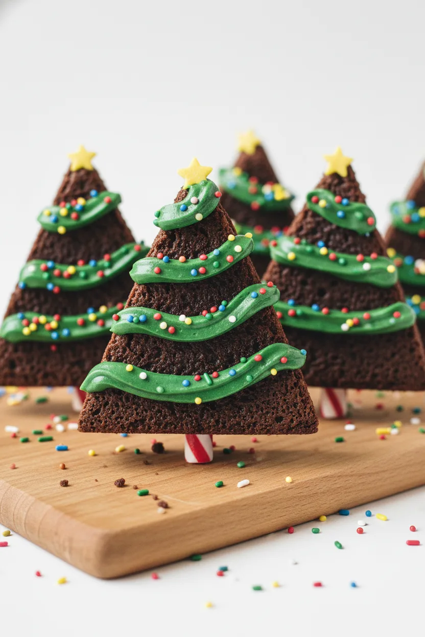 Delightful Brownie Christmas Trees Recipe: Easy & Magical!