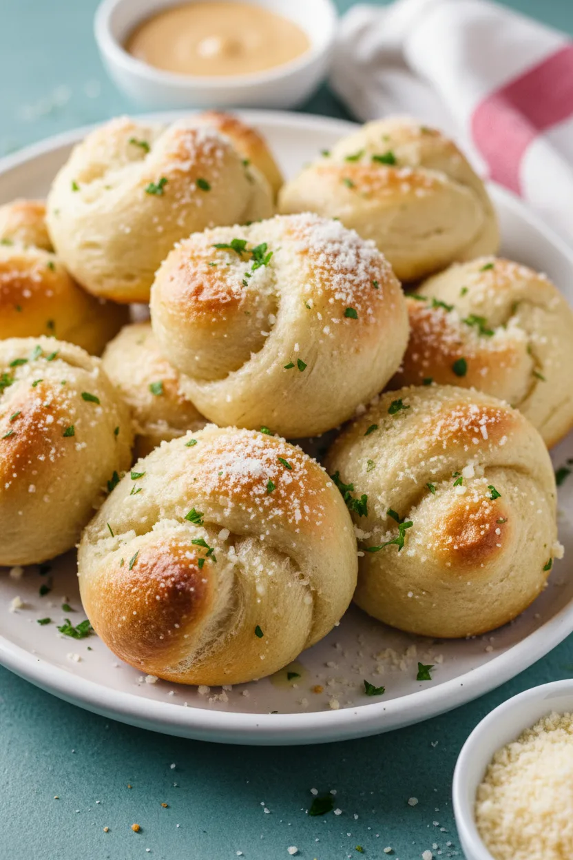 Garlic Parmesan Knots Recipe: Easy & Delicious (Your Guests Will Love ...