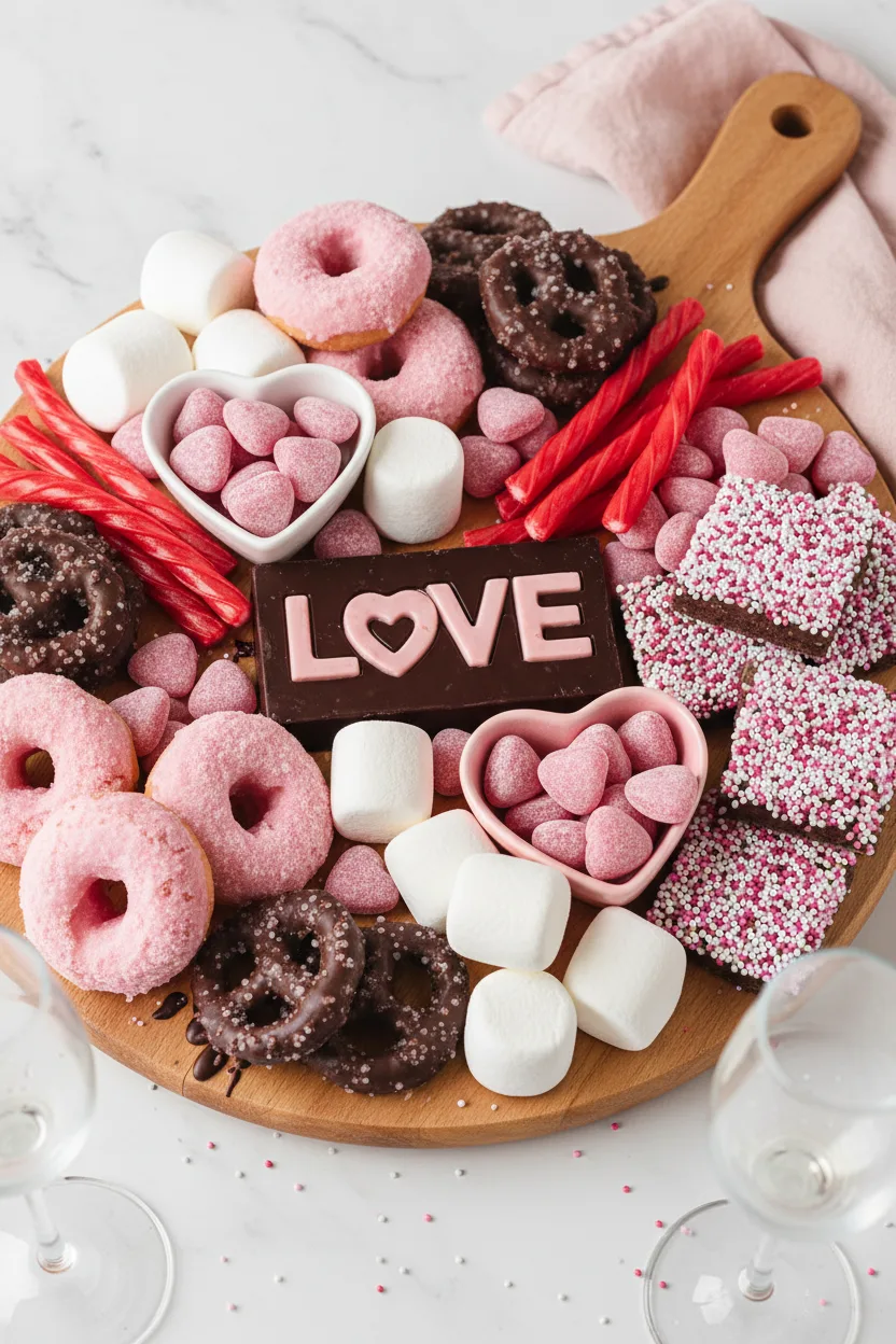 Valentine's Day Charcuterie Board (Sweets) - A **Delightful ...