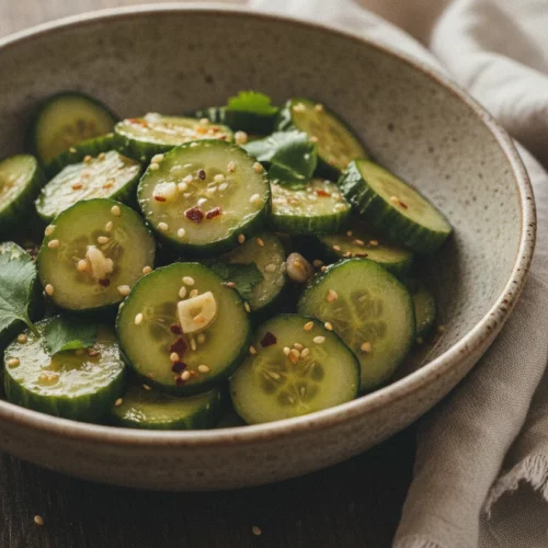 Amazing Asian Smashed Cucumber Salad Recipe: Quick & Refreshing!